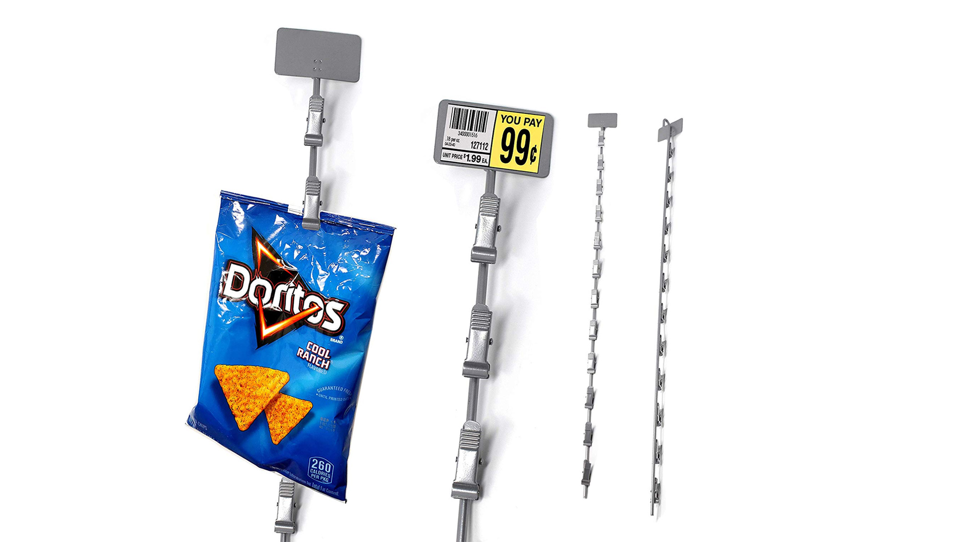 Doritos,M&M Mars Merchandising Clip Strips - Plastic Point-of-Sales ...