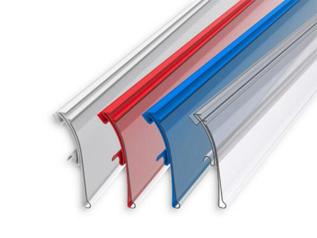 FLIP-UP DATASTRIP FOR HERMES SHELVES WITH "C" CHANNEL 25 MM,HERMES PVC ...