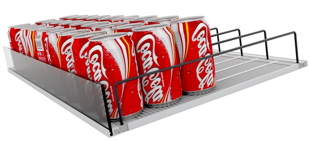 Gravity Shelf Roller Track Overlays