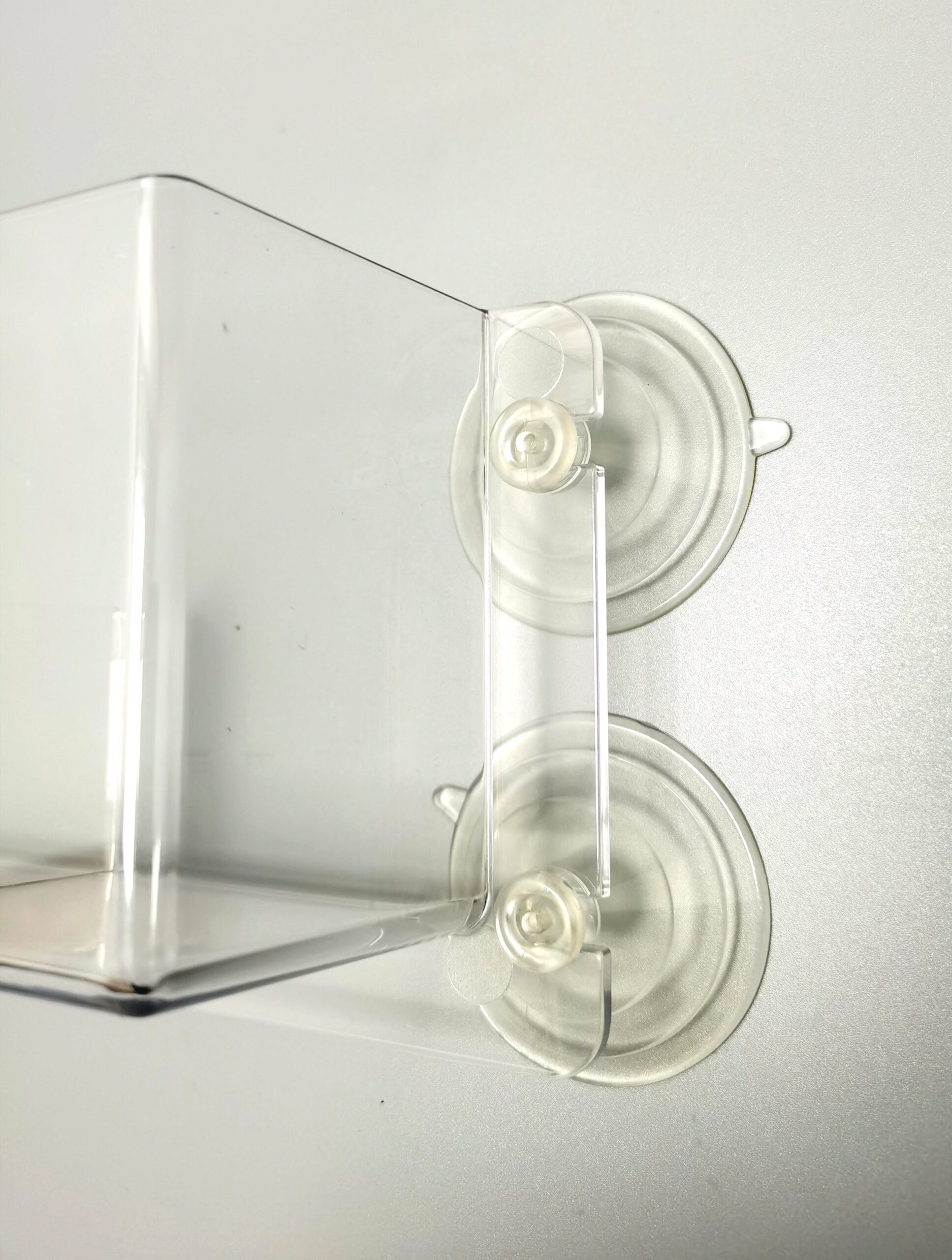 Refrigerator Candy Bar Holder Suction Cups Clear cooler door shelf ...