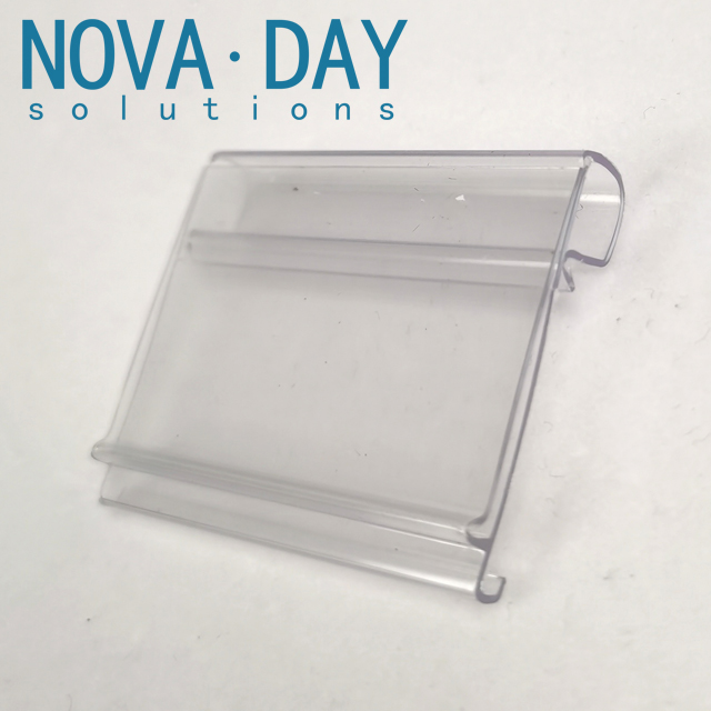 Info Strip Label Holder For Metal Scan Plate,108697 - Plastic Point-of ...