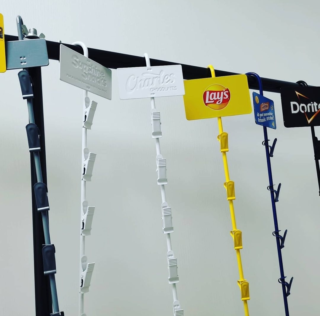 Hangzhou Novaday Supply Heavy Duty Metal Merchandising Clip Strip ...