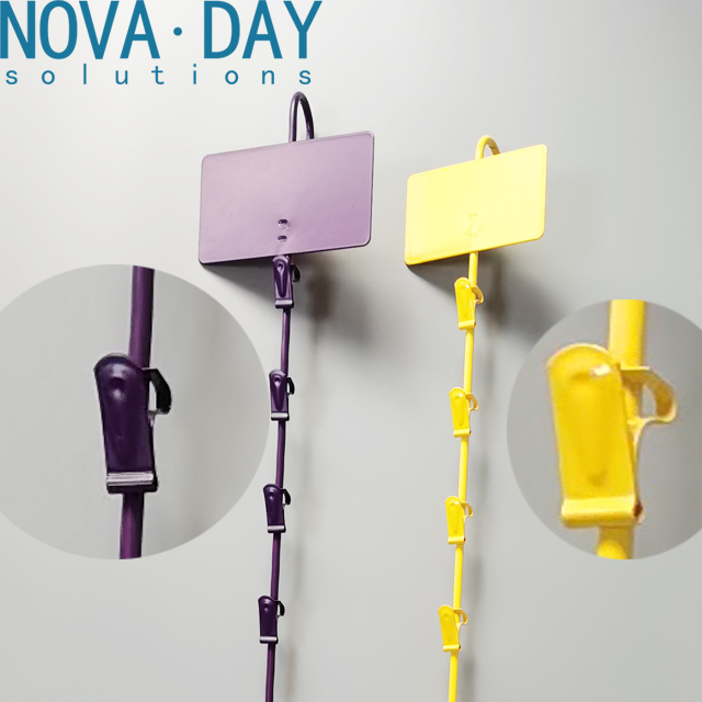 Hangzhou Novaday Supply Heavy Duty Metal Merchandising Clip Strip ...