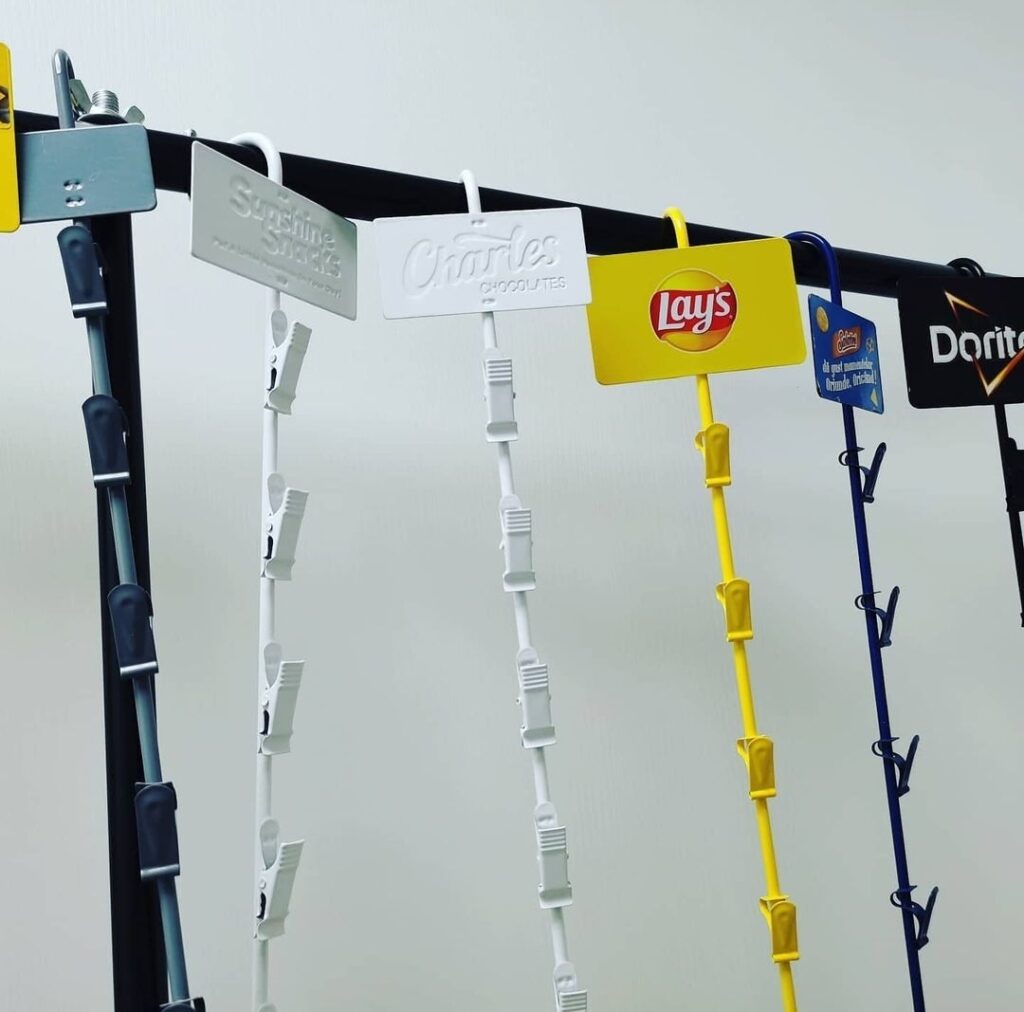 Hangzhou Novaday Supply Metal Merchandising Clip Strip,#MS-028-12