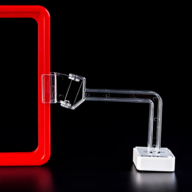 Under-shelf magnetic holder for Plastic Showcard Frames ,plastic poster ...
