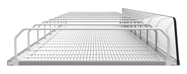 Gravity Shelf Roller Track System, A minimum of a 3 degree angle of ...