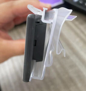 Plastic shelf mounted rail for SES-Imagotag Vusion Easy-lock electronic ...