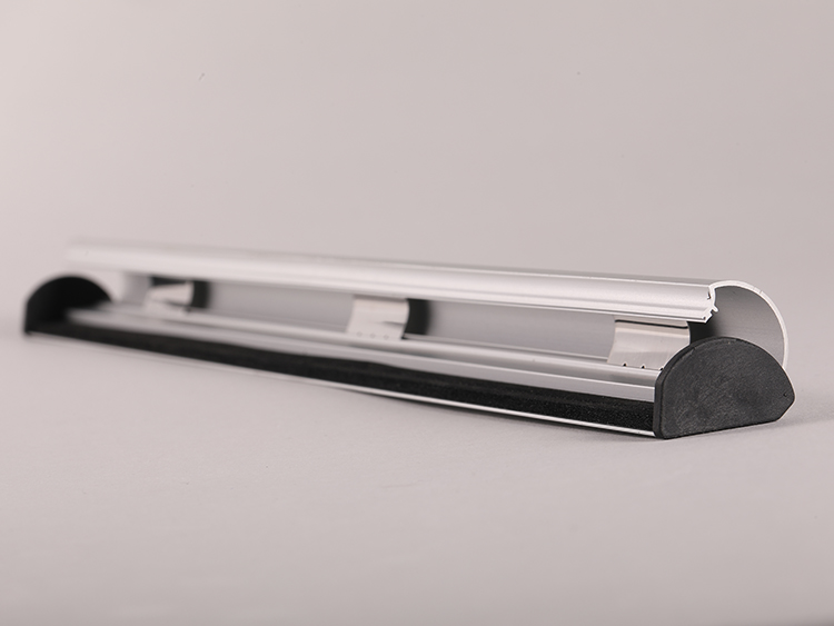 Aluminum Hanging Poster Rails | Aluminum Suspended Snap Bars