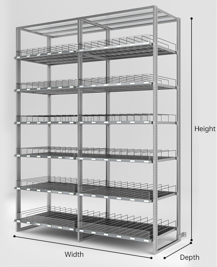 Dynamic Rolling Shelving system