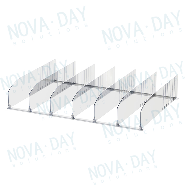 Plastic PET Shelf Dividers,Breakable Plastic Shelf Divider,#DIV120B ...