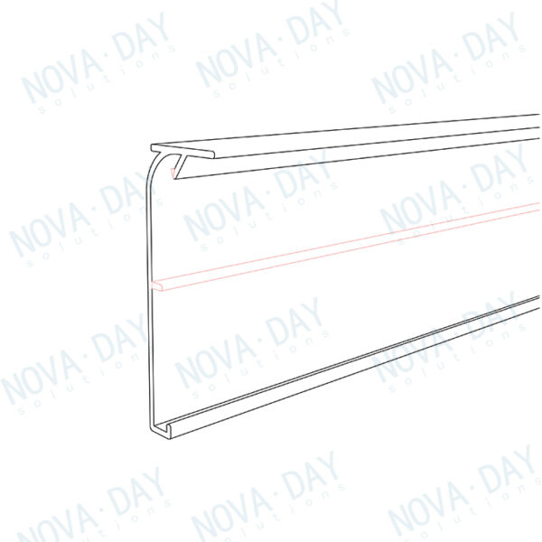 Hanshow Polaris ESL Plastic Rail Compatible Electronic Shelf Label ...