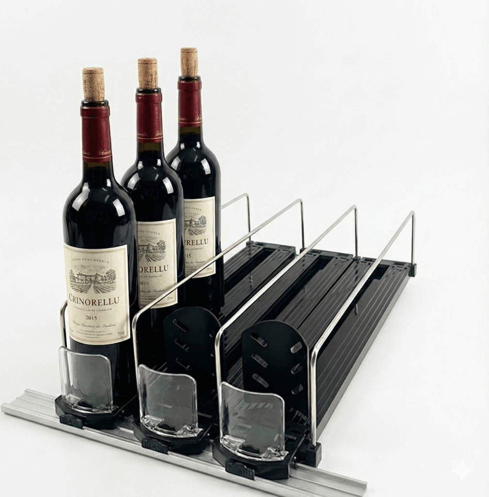 10 Innovative Bottle Display Shelf Designs That Enhance Product ...