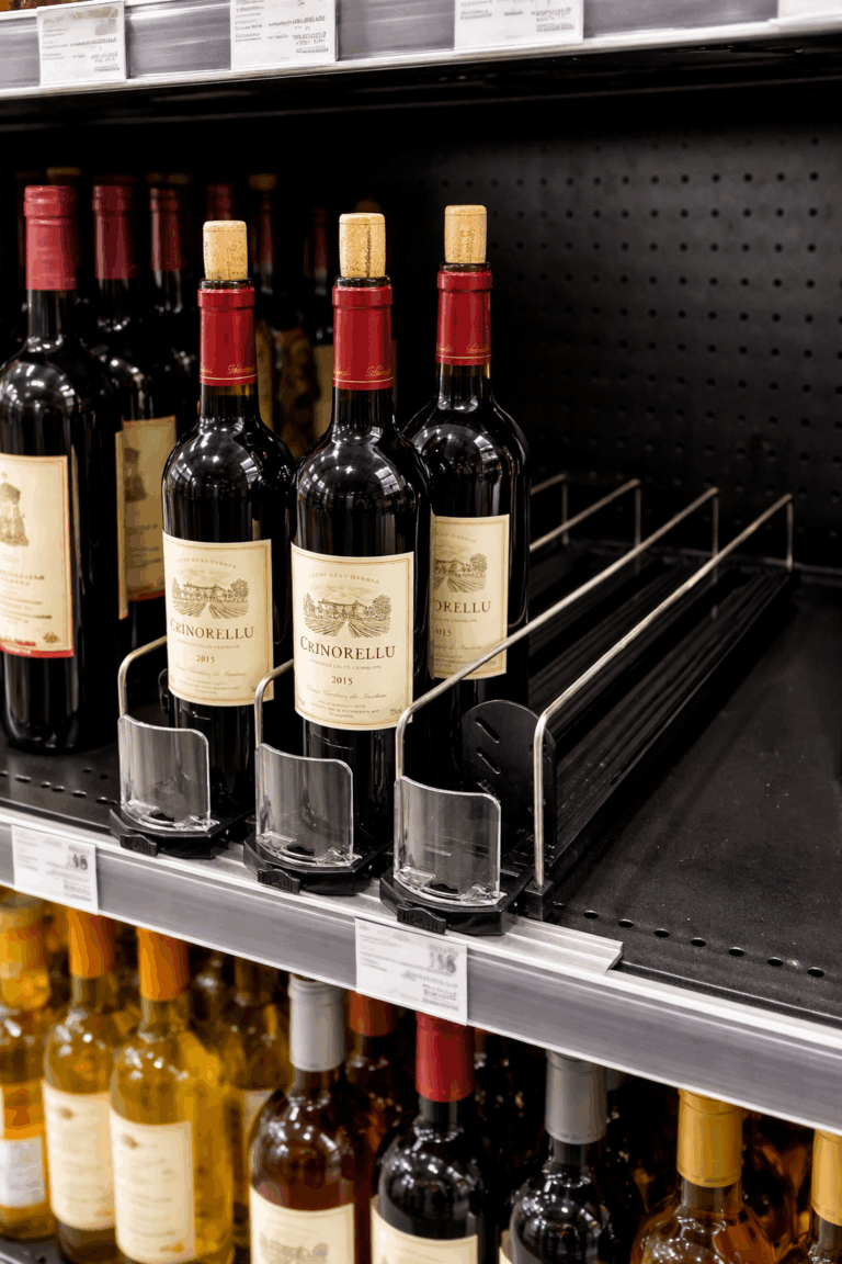 10 Innovative Bottle Display Shelf Designs That Enhance Product ...